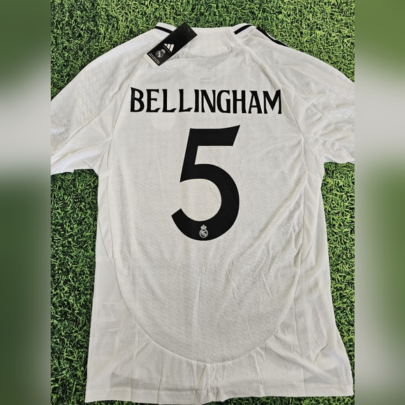 Shirts | Real Madrid 2425 Home Soccer Jersey Bellingham Player Version ...